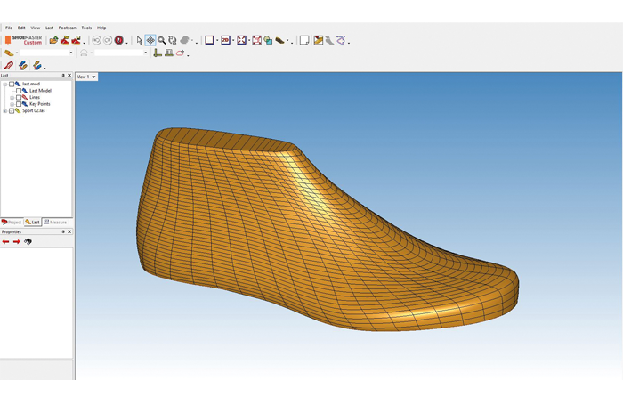 Software for orthopedic shoes production - Shoemaster® Software