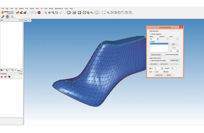 3D platform for product development engineers - Shoemaster® Software