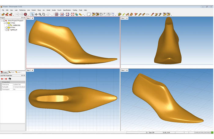 3D platform for product development engineers - Shoemaster® Software