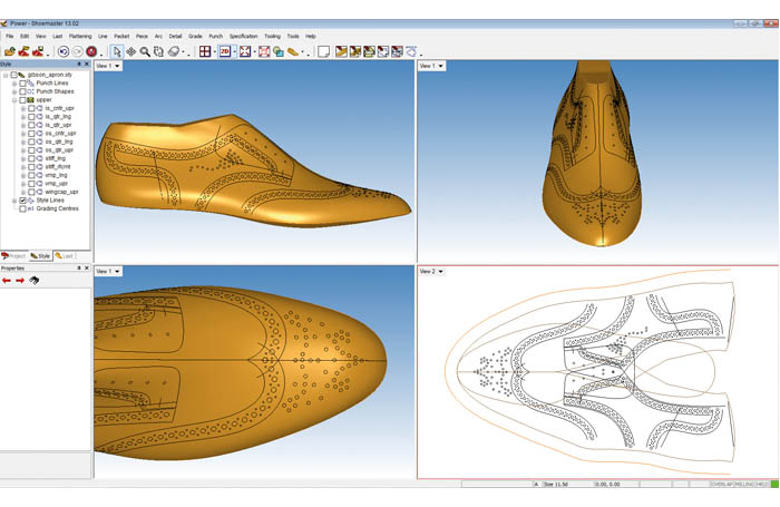 3D platform for product development engineers - Shoemaster® Software