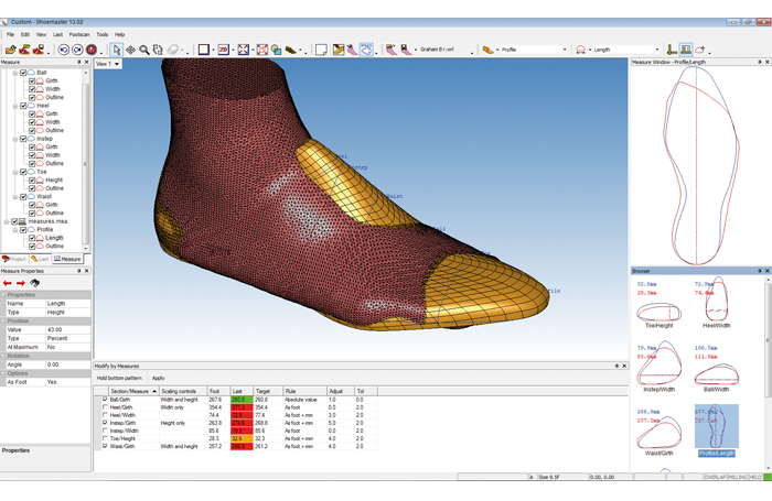 Software for bespoke shoes production - Shoemaster® Software